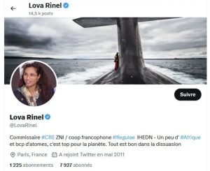 L’inquiétant profil de Lova RINEL, commissaire de la « commission de ...